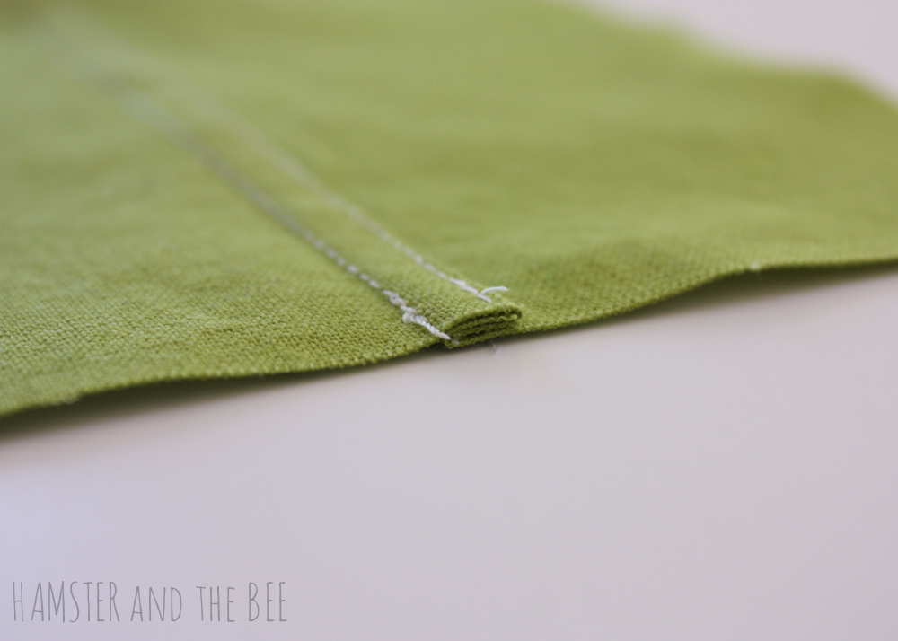 technique-a-week: flat felled seam | hamster and the bee